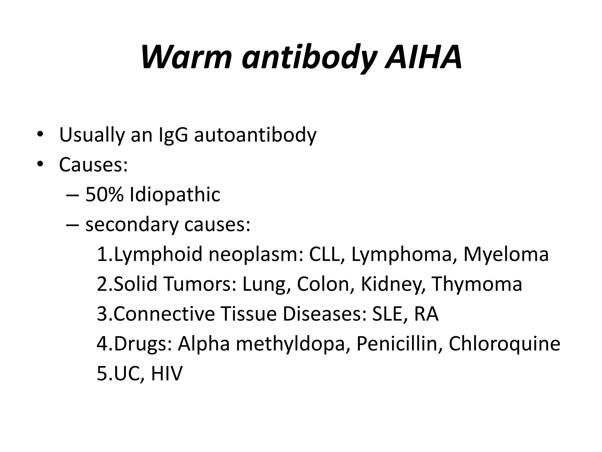 Approach to Hemolytic Anemia | PPTX
