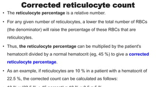 Diagnosis of hemolytic anemia | PPTX