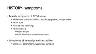 APPROACH TO HEMORRHAGIC GASTRITIS.pptx
