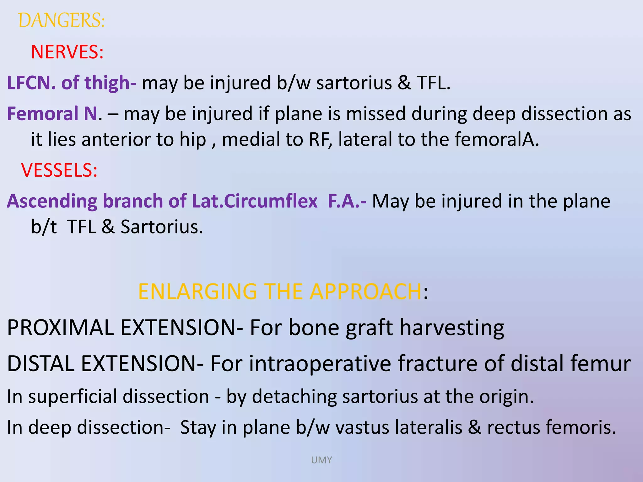 Approach to hip joint | PPTX