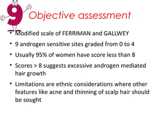 Approach to hirsutism | PPT