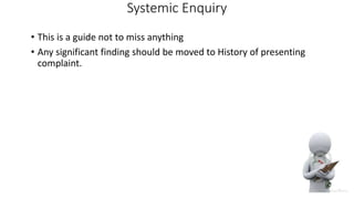 Approach to history taking | PPT