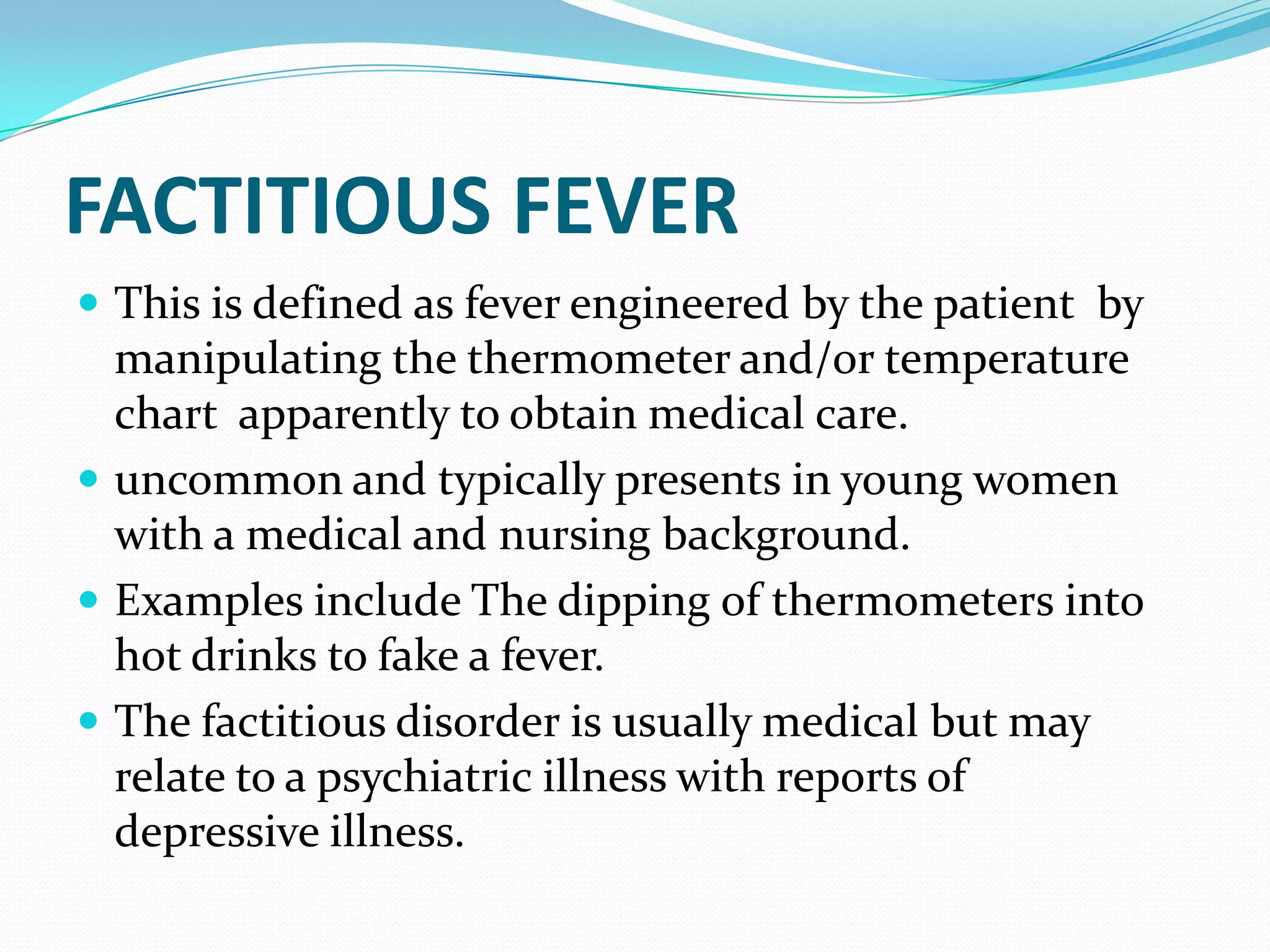 Approach to history taking in a patient with fever | PPTX