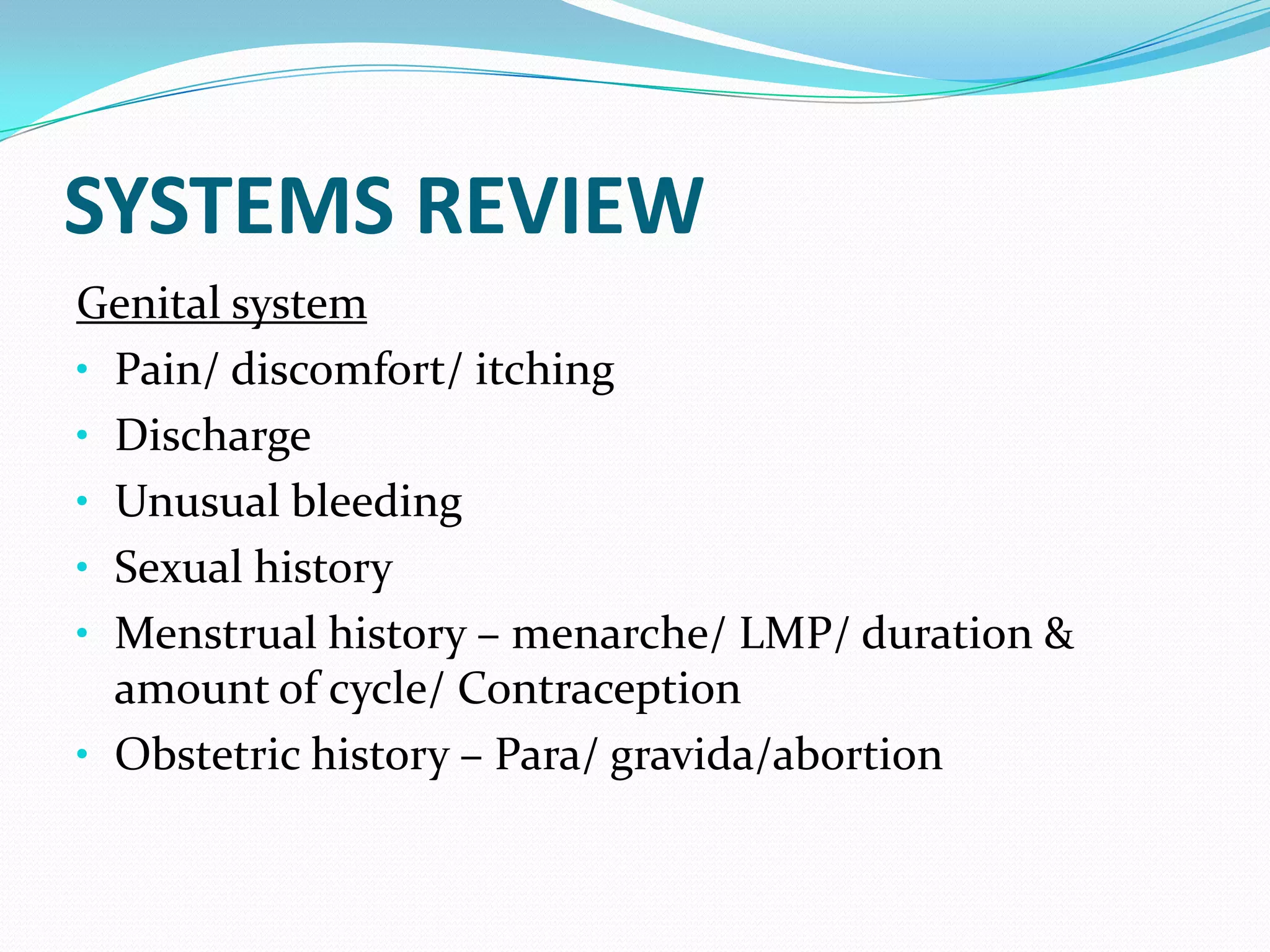 Approach to history taking in a patient with fever | PPTX