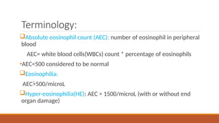 APPROACH TO HYPEREOSINOPHILIAbgffftyygfddggygtdf | PPT