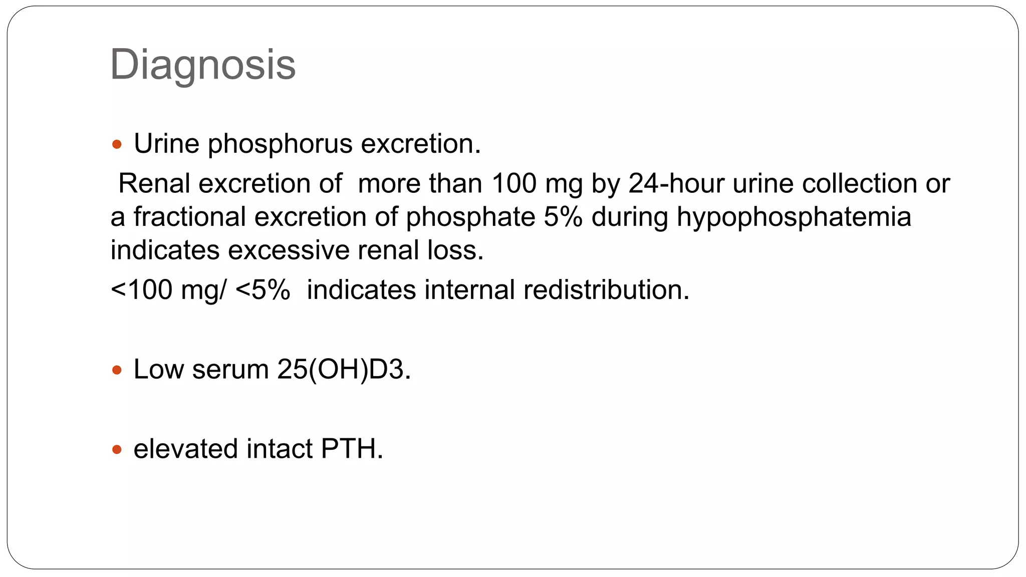 Approach to hypo and hyperphosphatemia dr bikal | PPTX