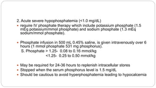 Approach to hypo and hyperphosphatemia dr bikal | PPT