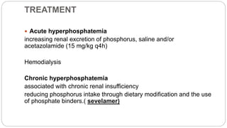 Approach to hypo and hyperphosphatemia dr bikal | PPT