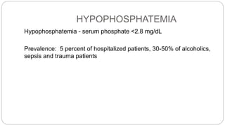Approach to hypo and hyperphosphatemia dr bikal | PPT