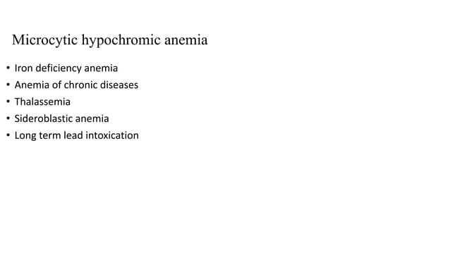 Approach to hypochromic microcytic anemias.pptx