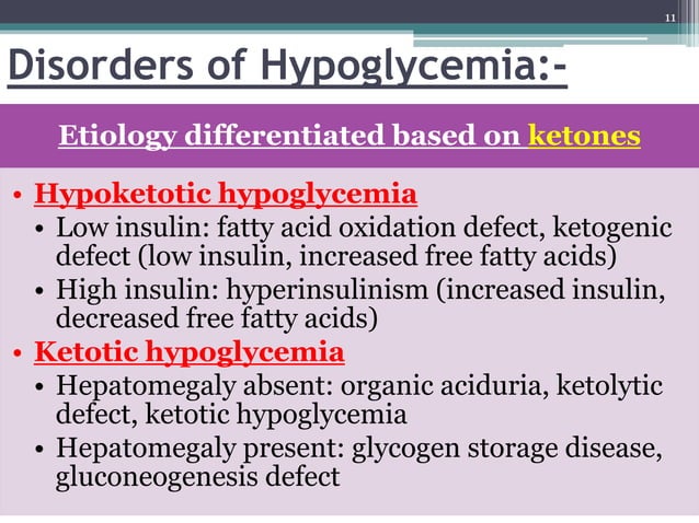 Approach to Hypoglycemia in Children.pptx | Endocrine and Metabolic ...