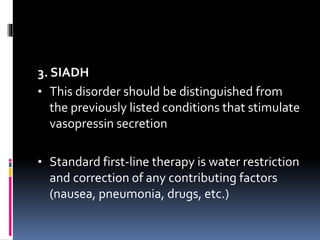 Approach to hyponatremia | PPTX