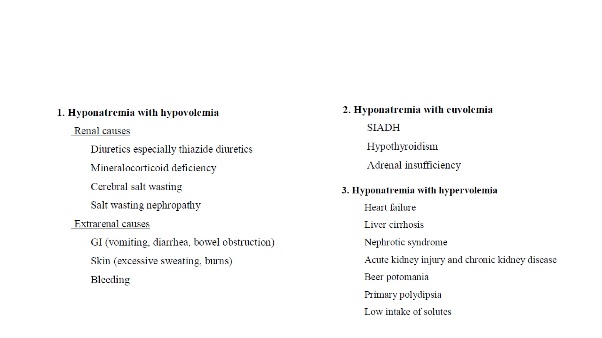 Approach to Hyponatremia, diagnosis and treatment.pptx