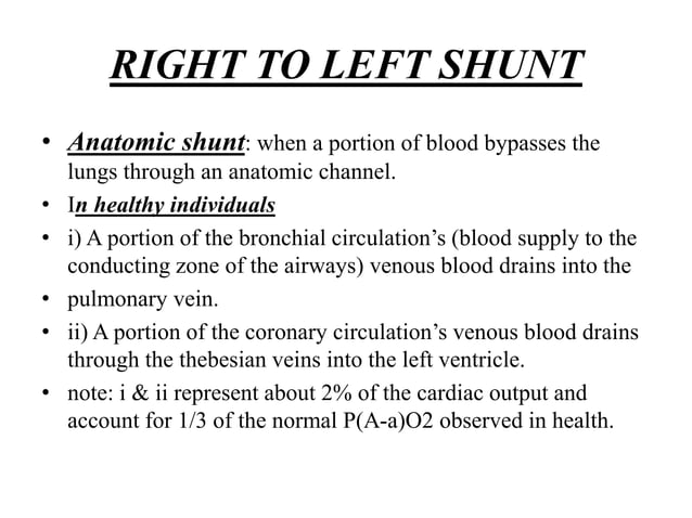 Approach to hypoxemia | PPT