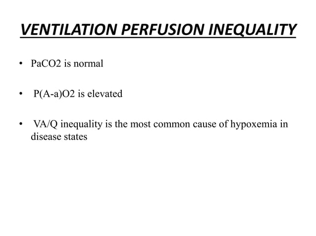 Approach to hypoxemia | PPTX | Lung and Respiratory Health | Diseases ...