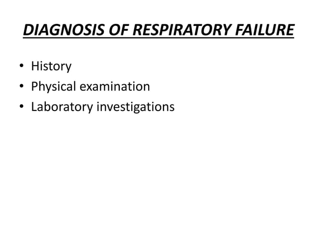 Approach to hypoxemia | PPT