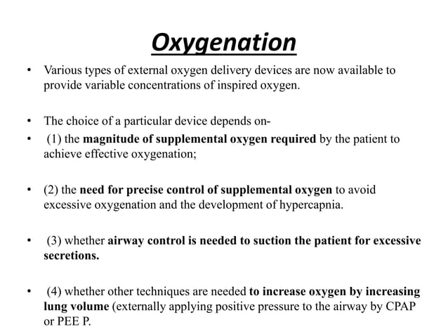Approach to hypoxemia | PPTX | Lung and Respiratory Health | Diseases ...