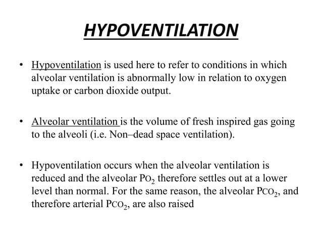 Approach to hypoxemia | PPT