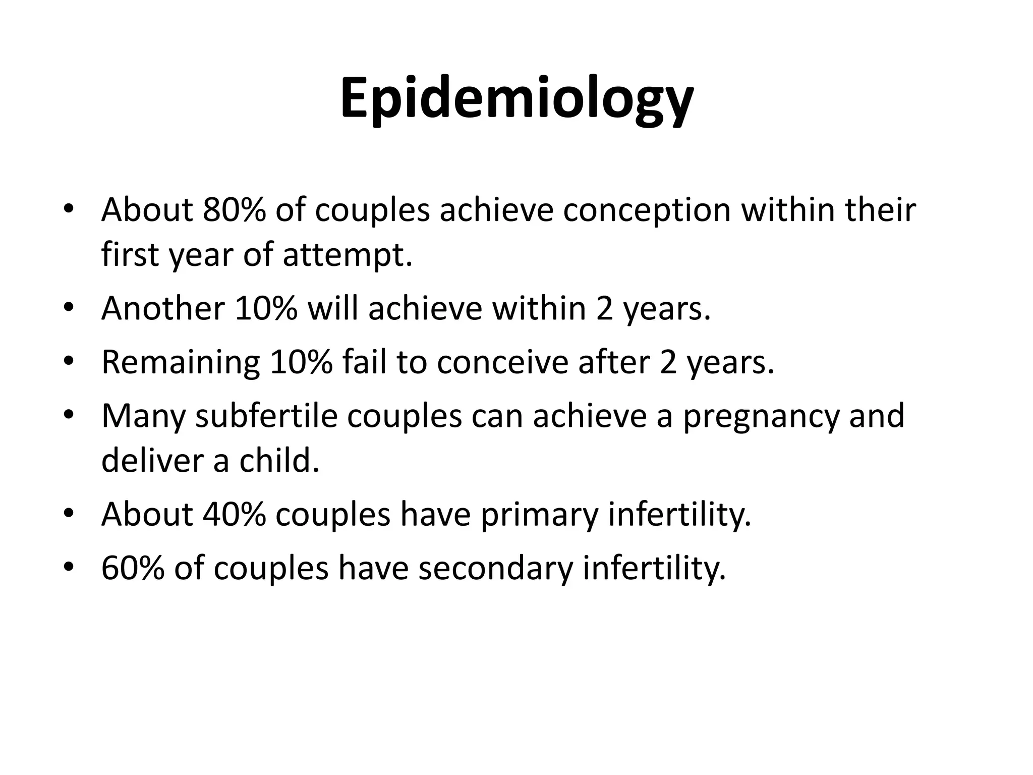 Approach to infertility | PPTX