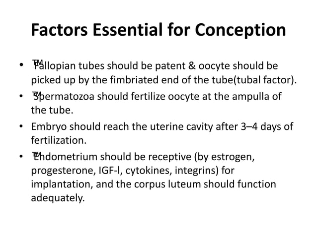 Approach to infertility | PPTX