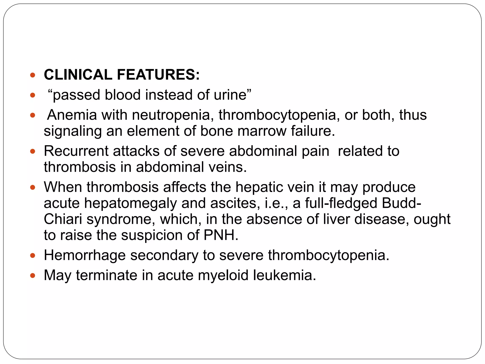Approach to intracorpuscular hemolytic anemia bikal | PPTX