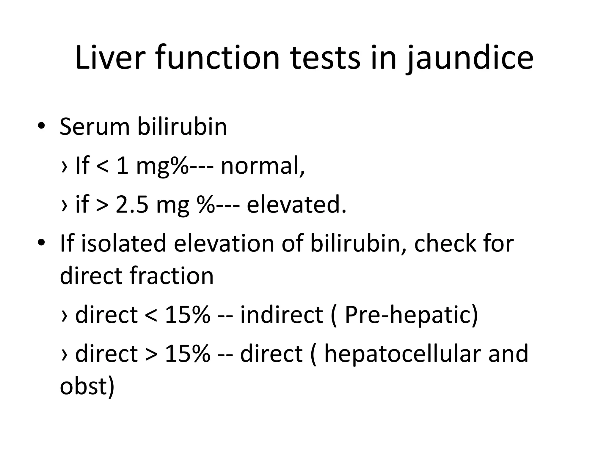 Approach to jaundice | PPTX