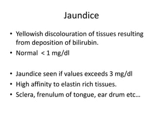 Approach to jaundice | PPTX