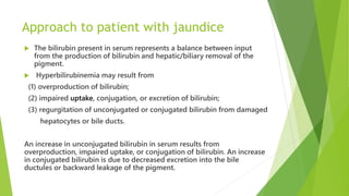 JAUNDICE approach and management clinical | PPT