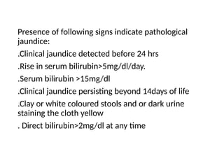 Clinical Approach to jaundice in newborns | PPT