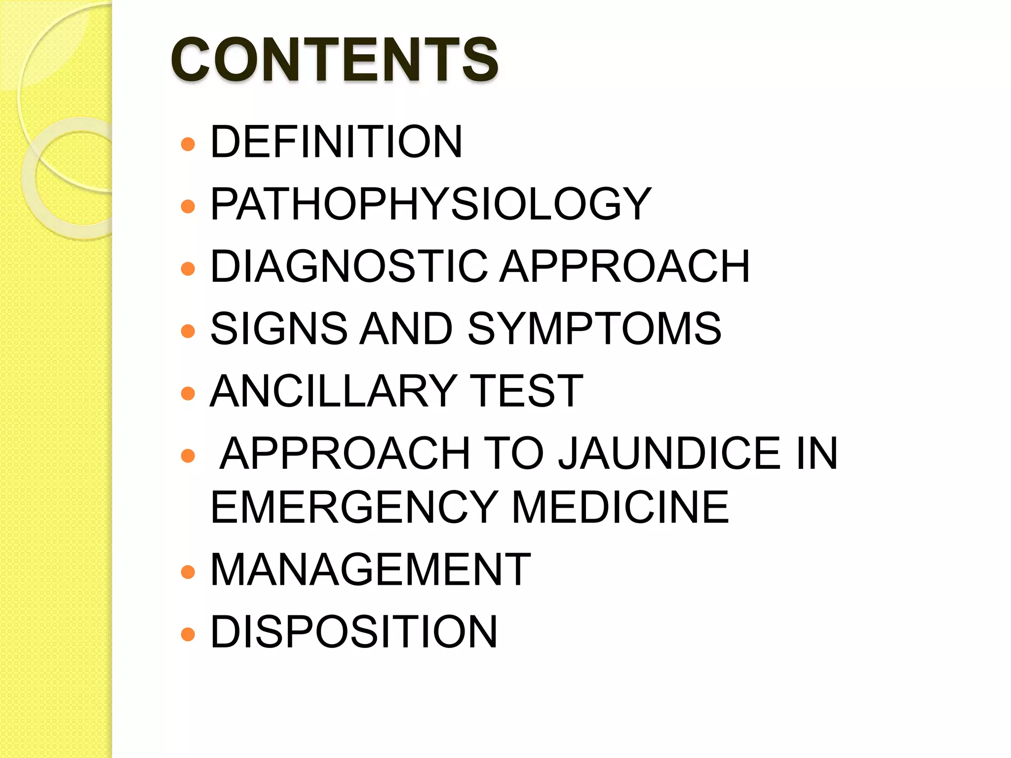 APPROACH TO JAUNDICE IN EMERGENCY MEDICINE New.pptx GEETHA.pptx
