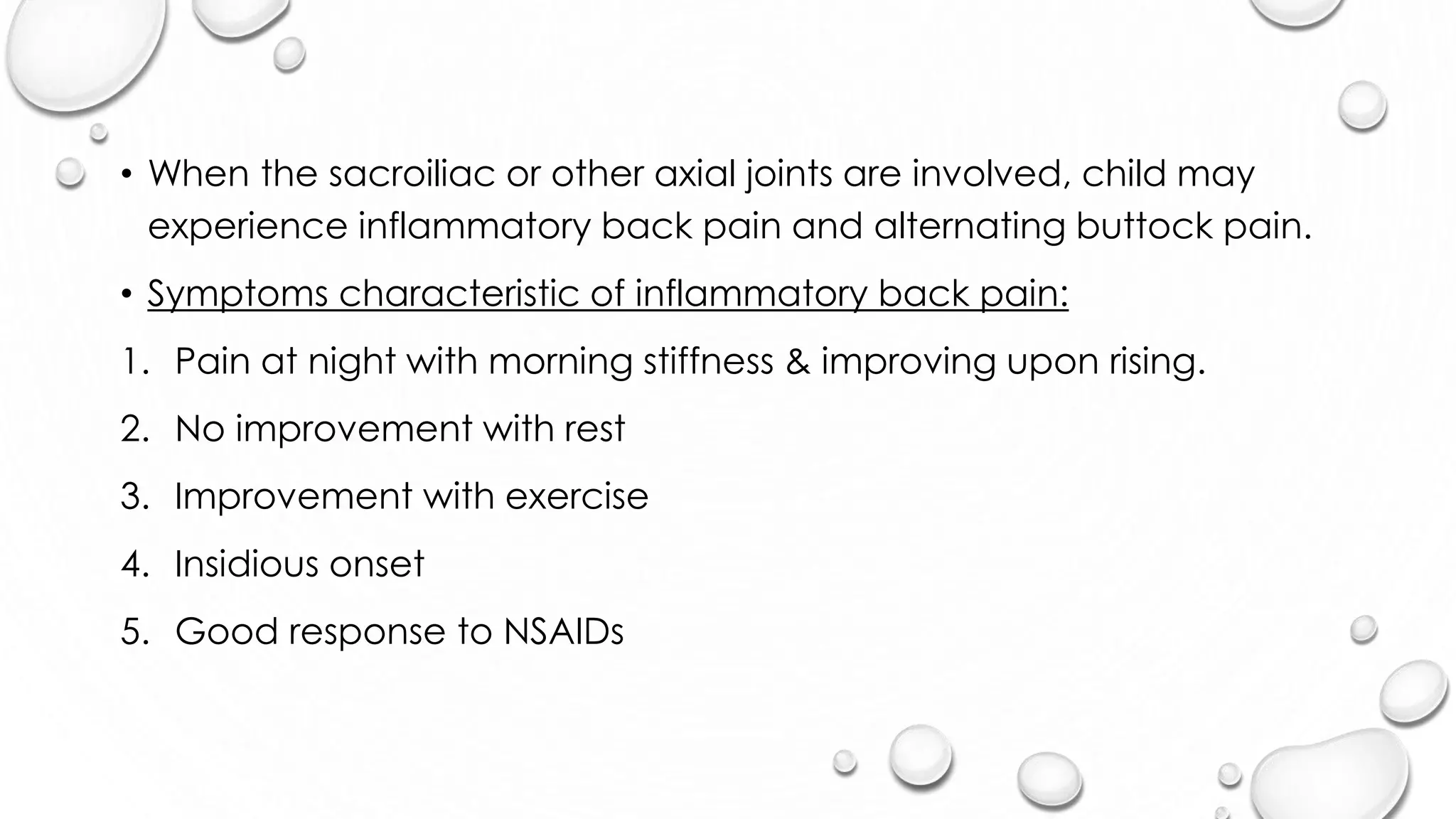 Approach to joint pain in child | PPTX