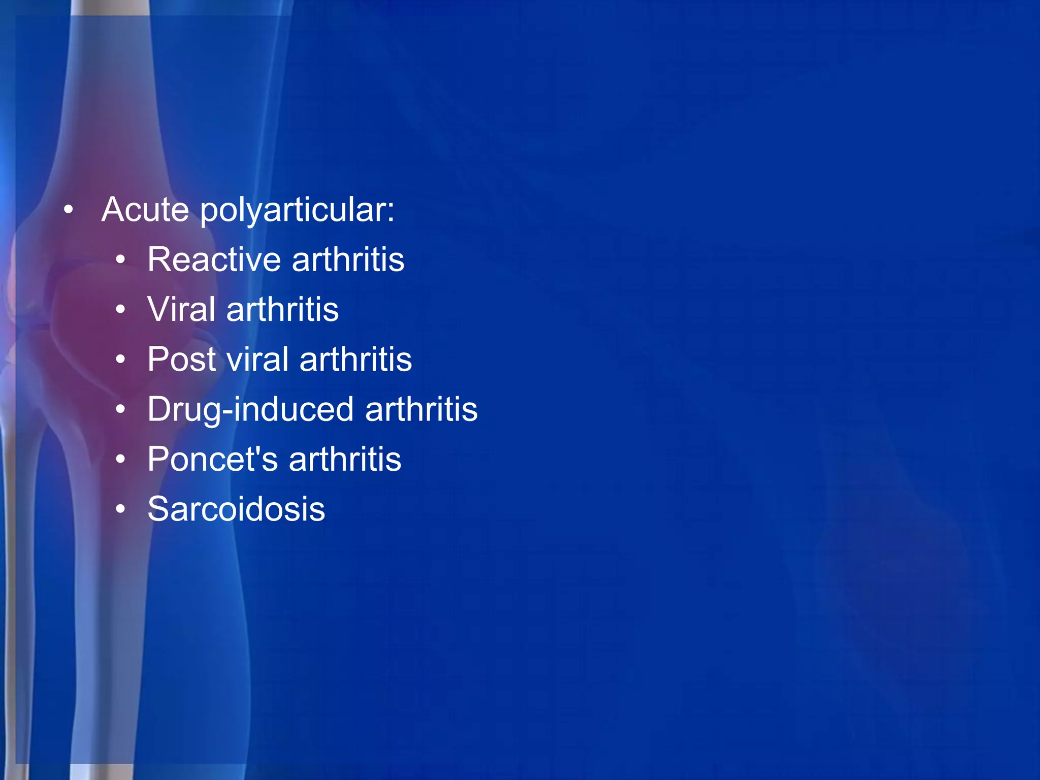 Approach to joint pain | PPTX