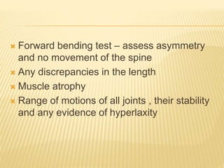 approach to joint pain in pediatrics and treatment of join painpptx | PPTX