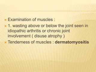 approach to joint pain in pediatrics and treatment of join painpptx | PPTX