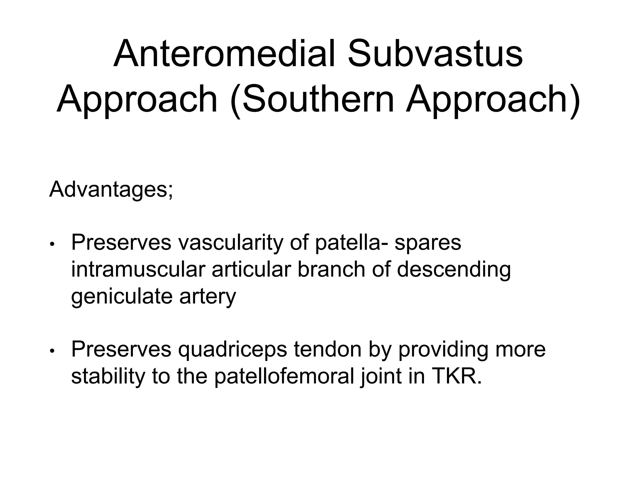 Surgical Approach to Knee | PPTX