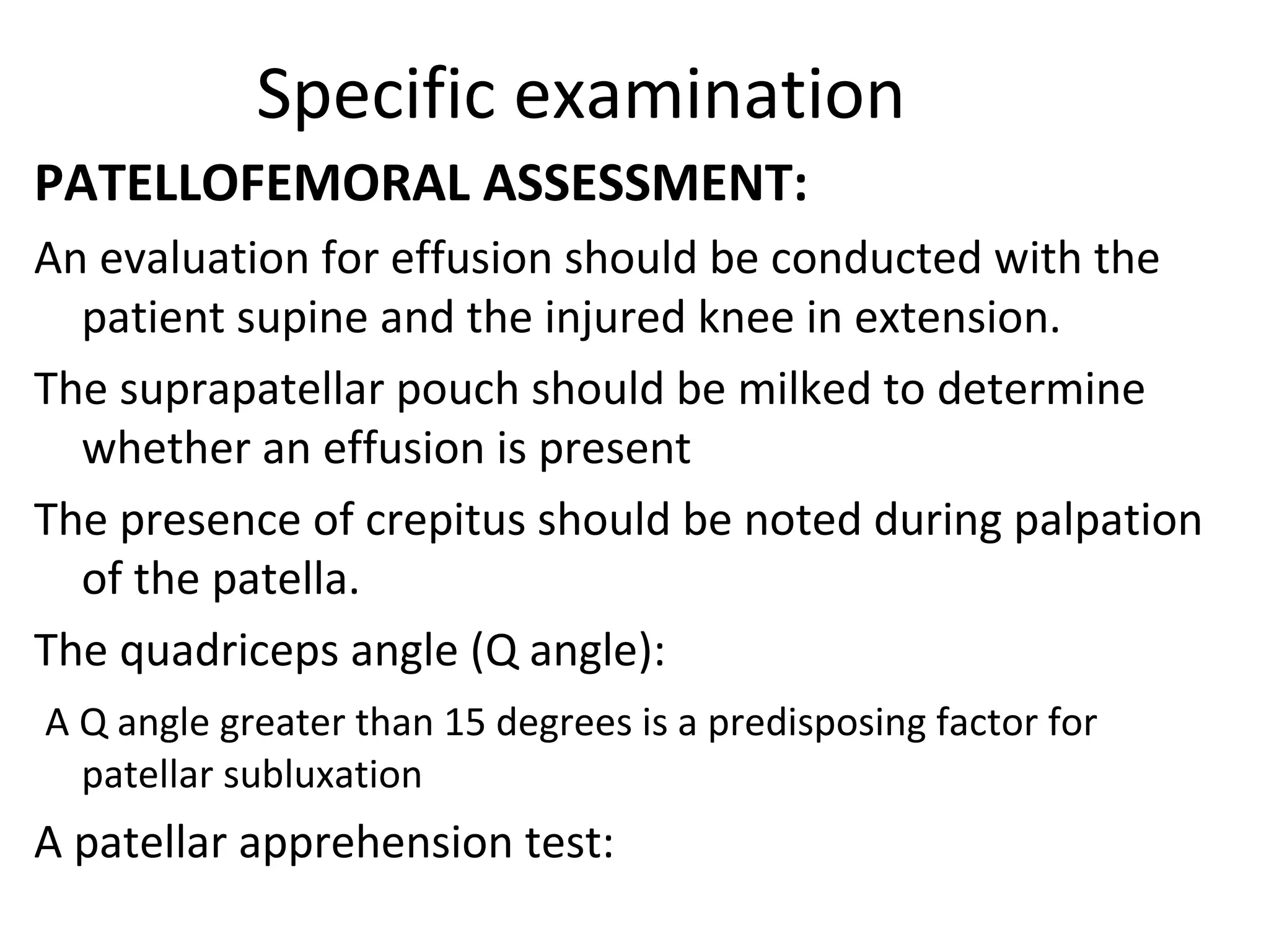 Approach to knee pain | PPT