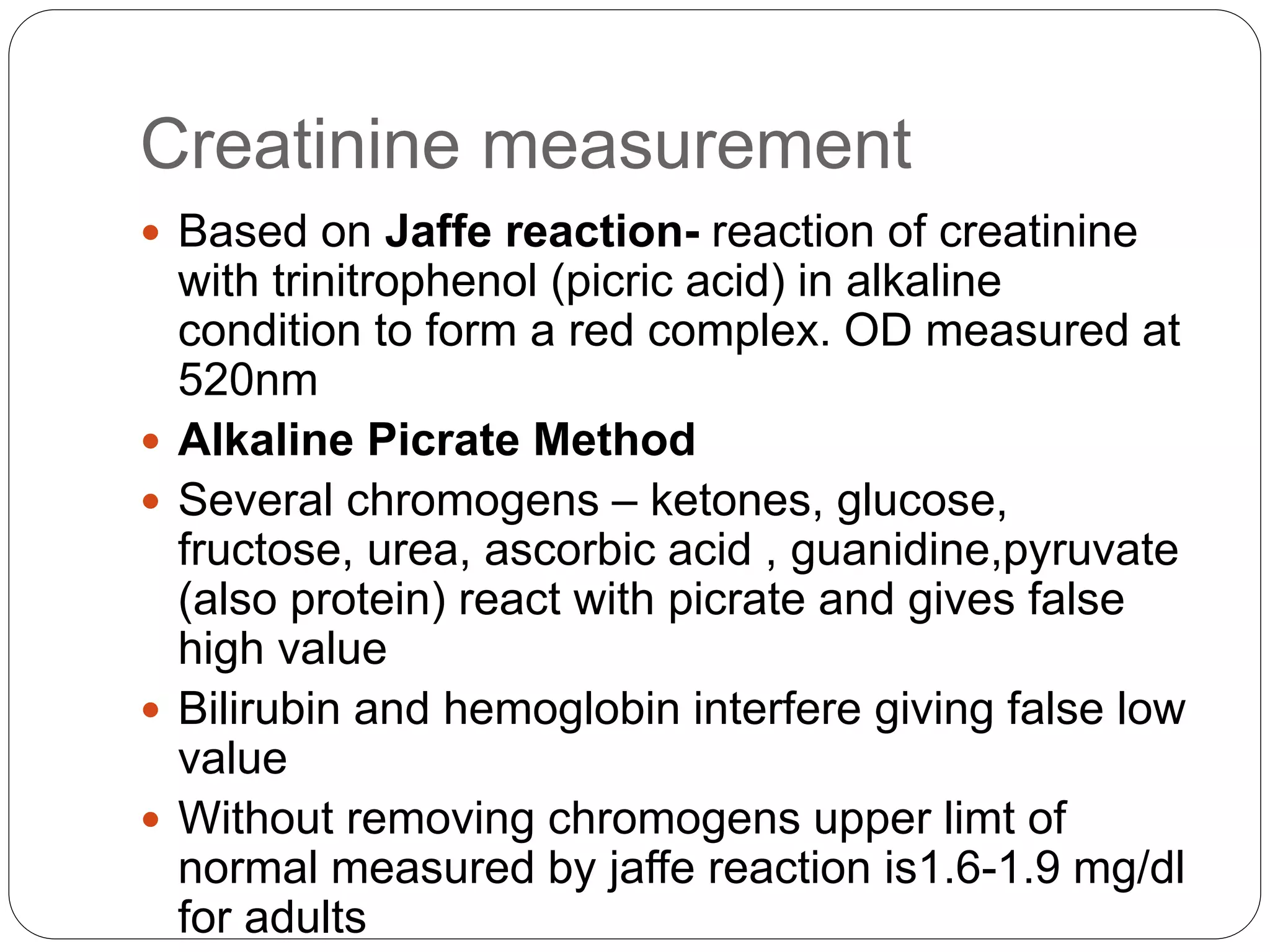 Approach to laboraratory diagnosis of acute and chronic renal failure ...