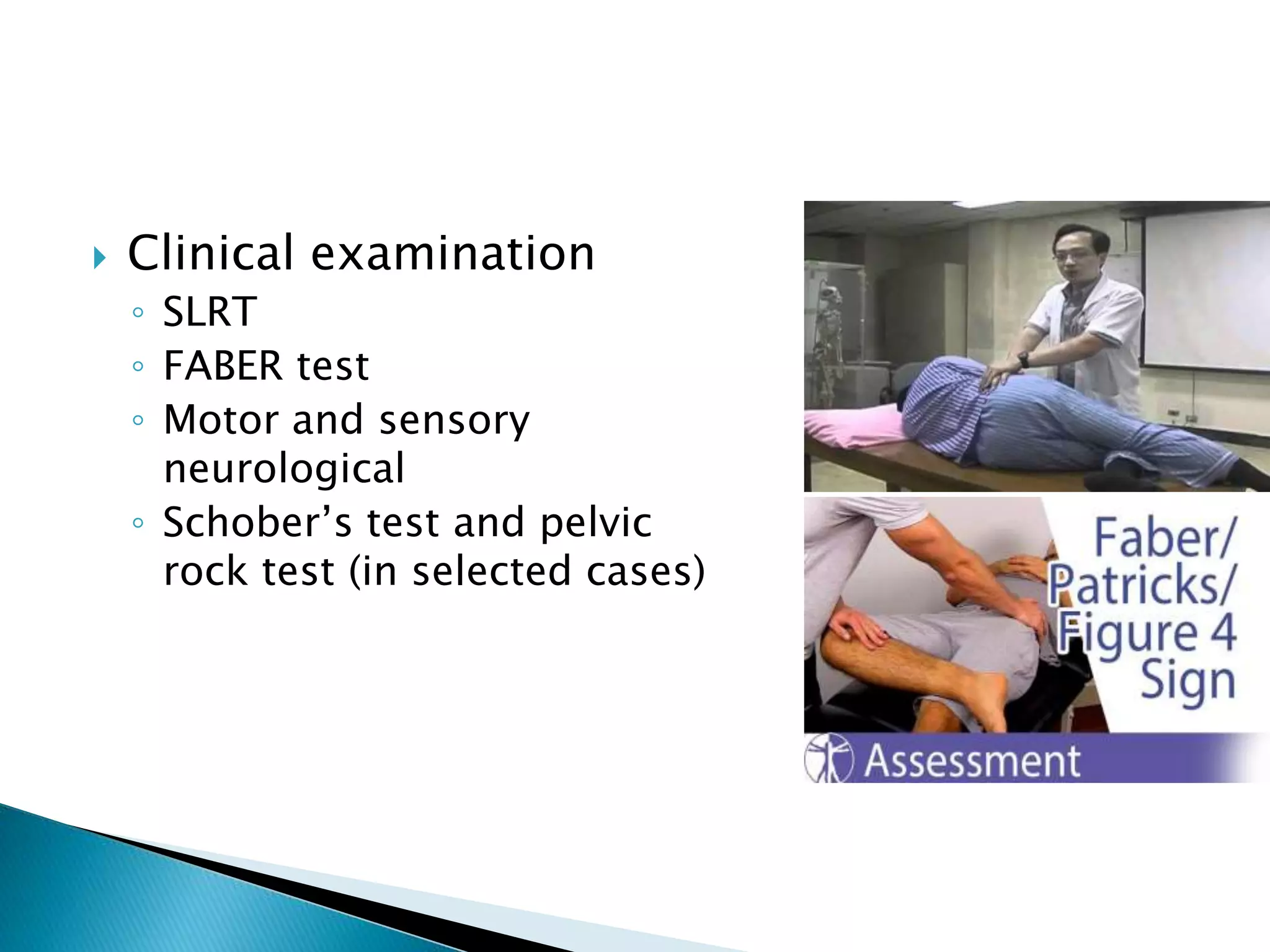 Approach to Low Back Pain | PPTX