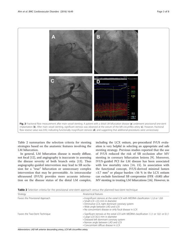 Approach to left main bifurcation stenting | PDF | Heart and Cardiovascular Diseases | Diseases ...