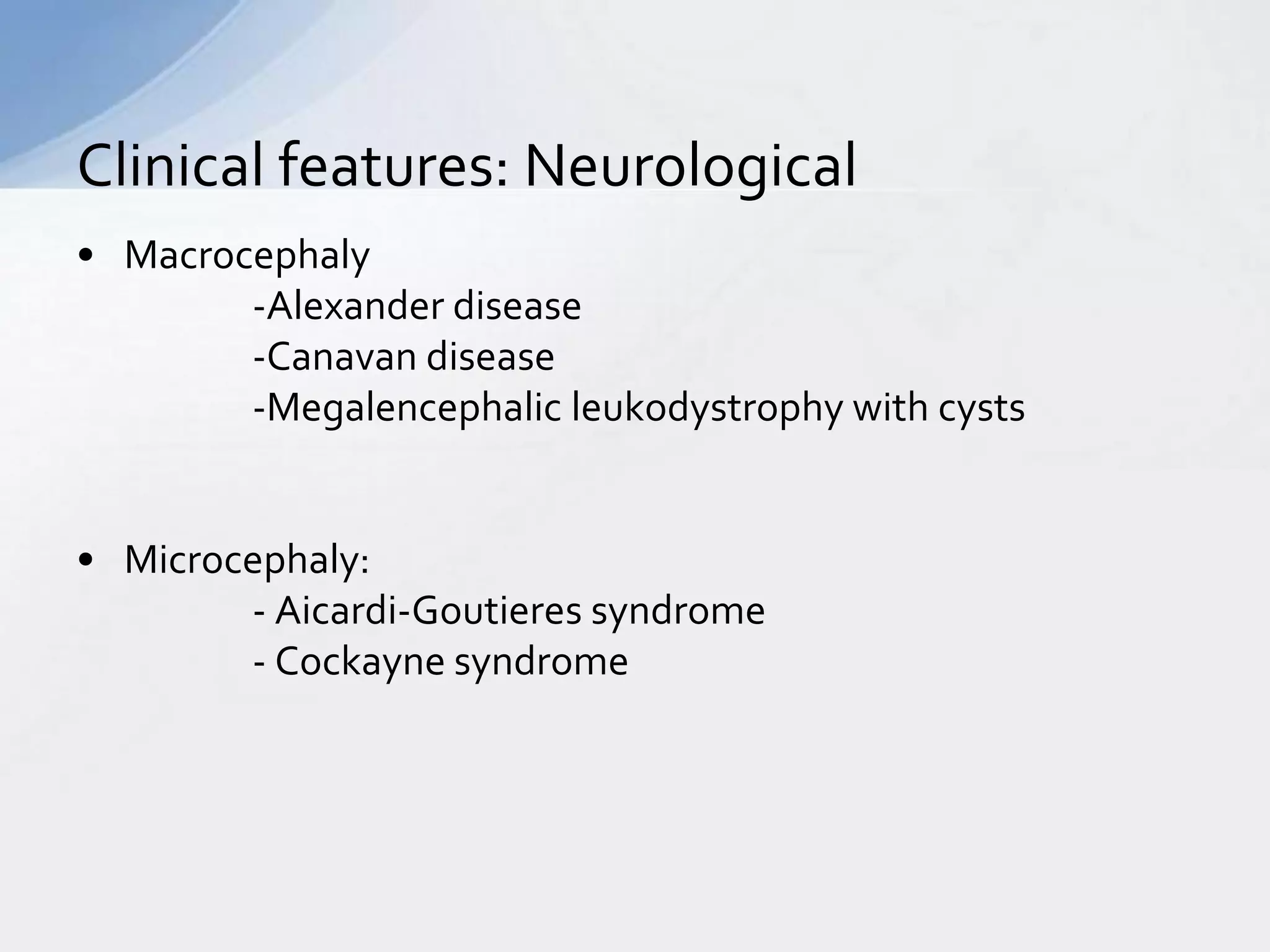 Approach to leukodystrophy | PPTX