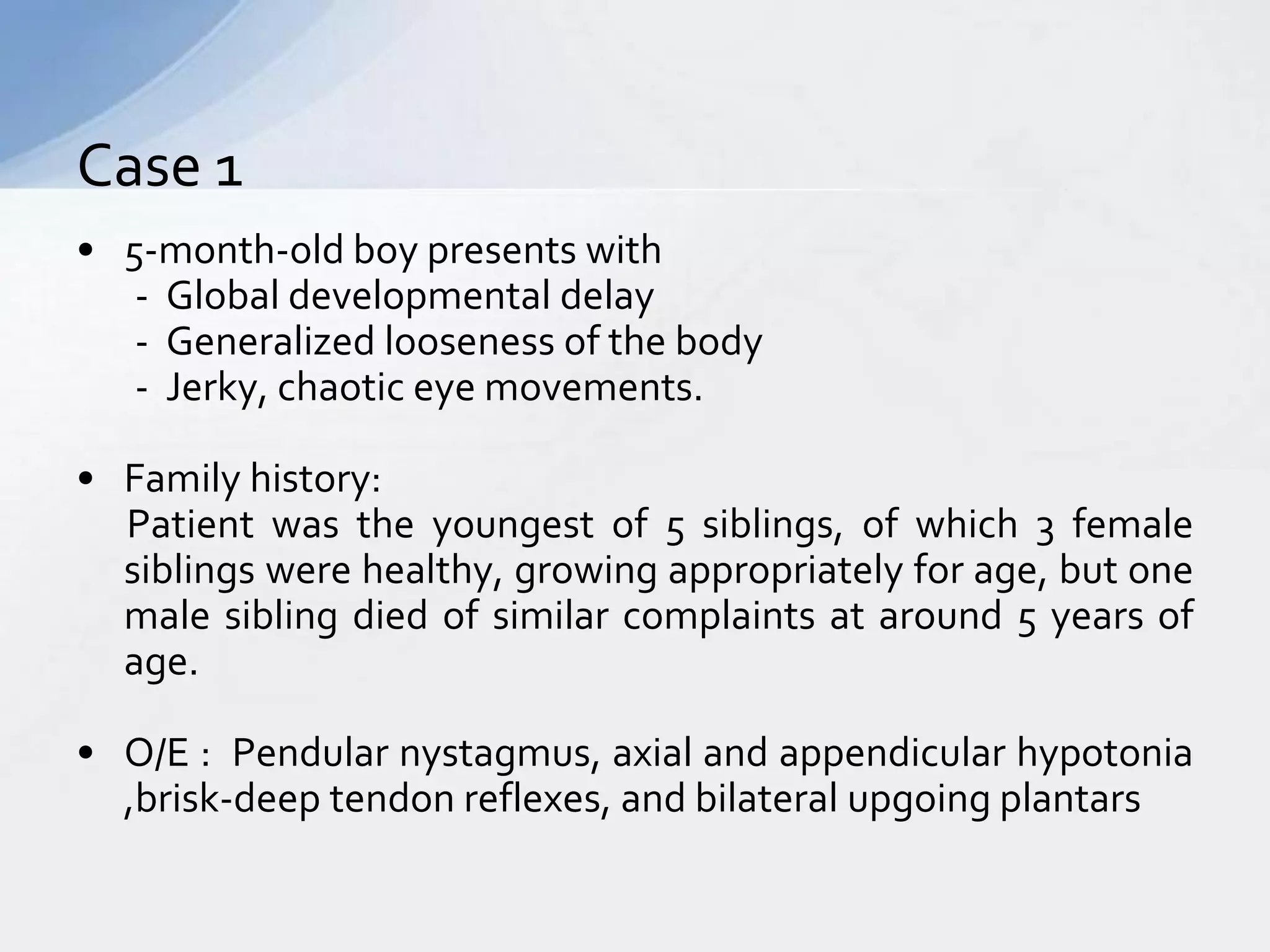 Approach to leukodystrophy | PPTX