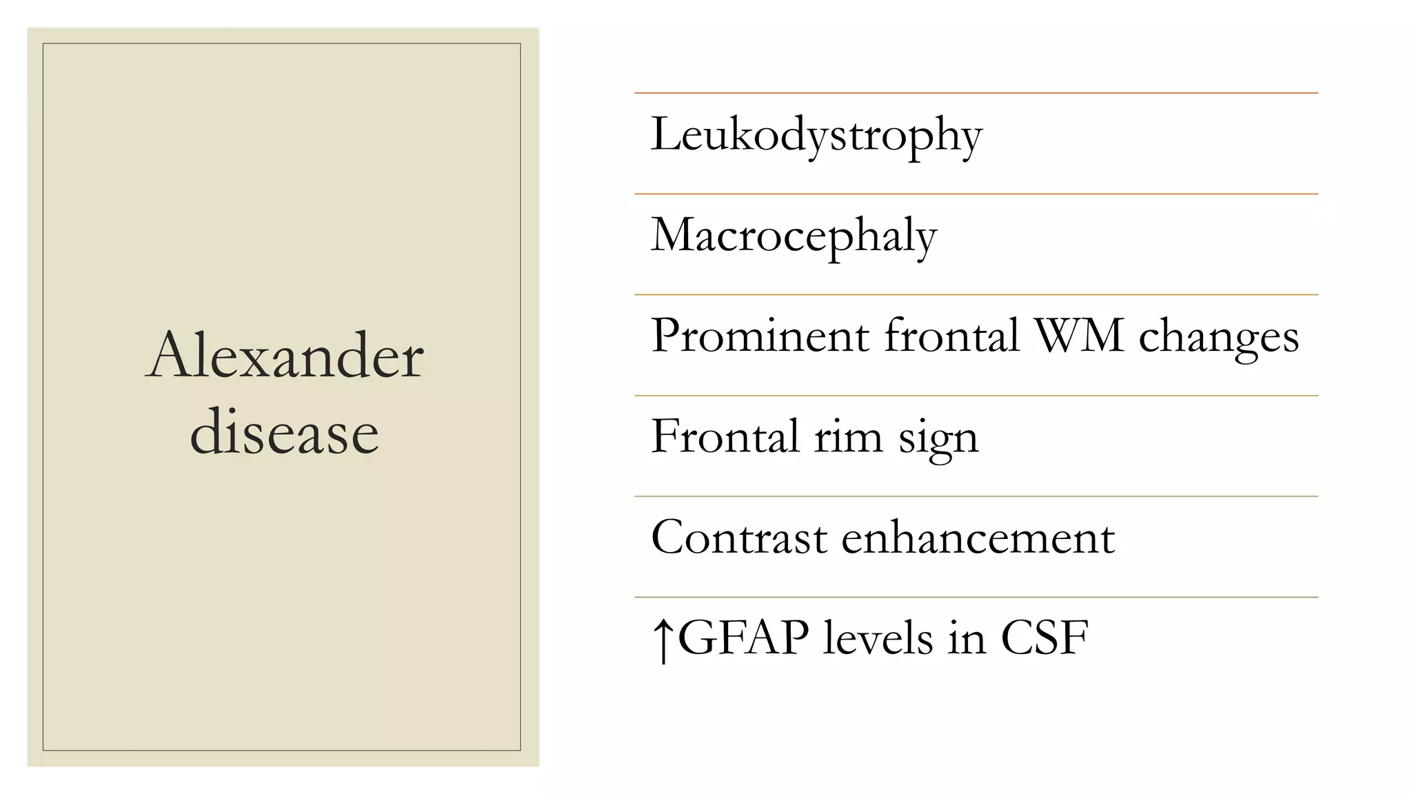 Approach to Leukodystrophy | PPTX