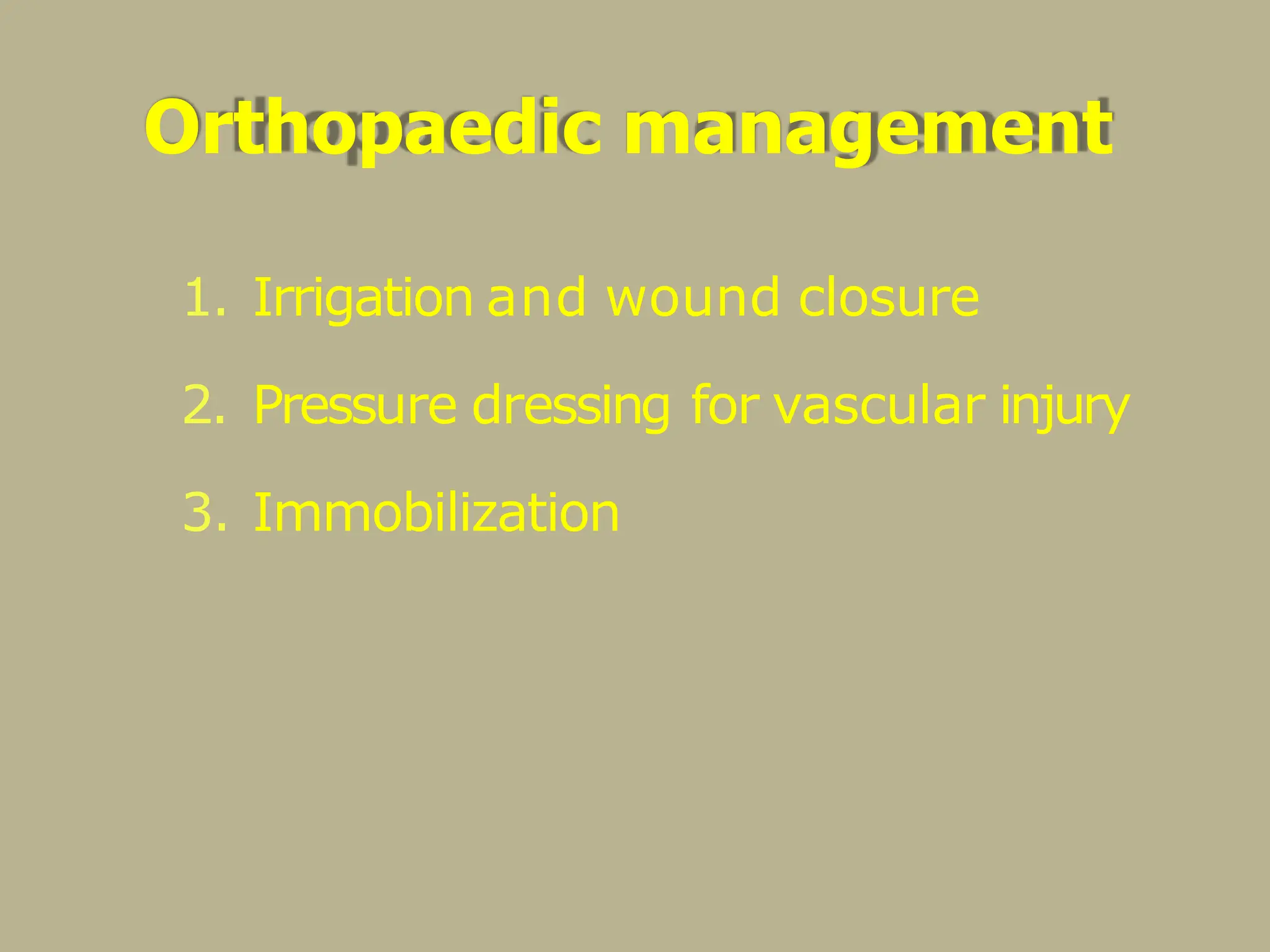 approach to limb injury post trauma atls | PPTX
