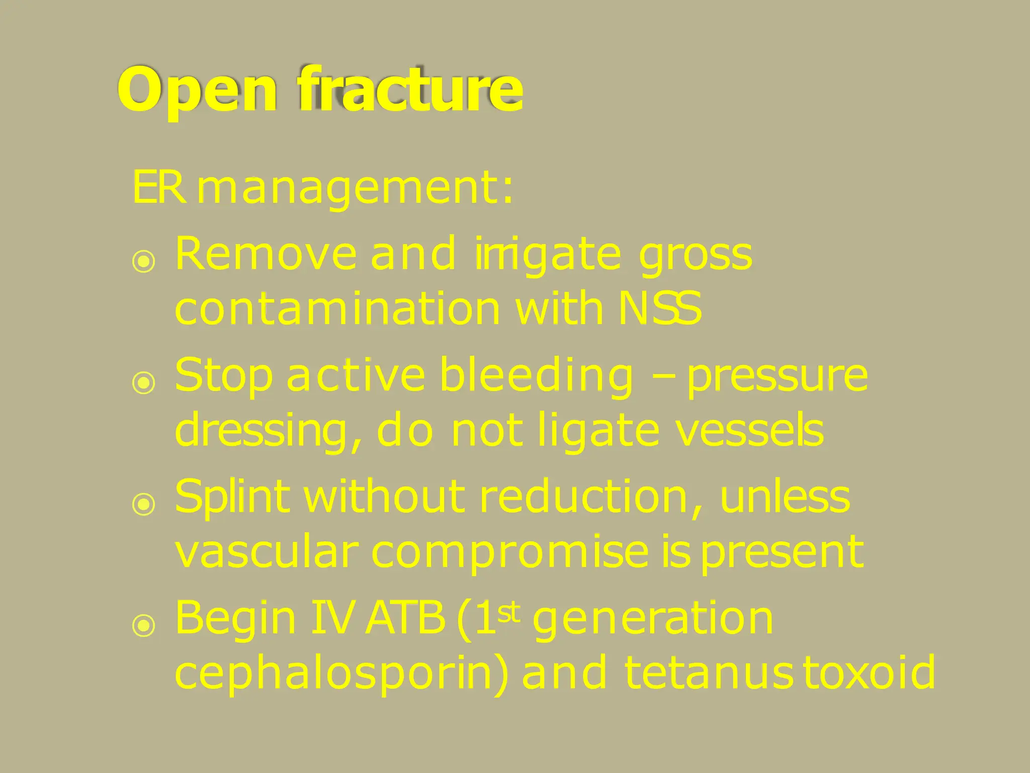 approach to limb injury post trauma atls | PPTX