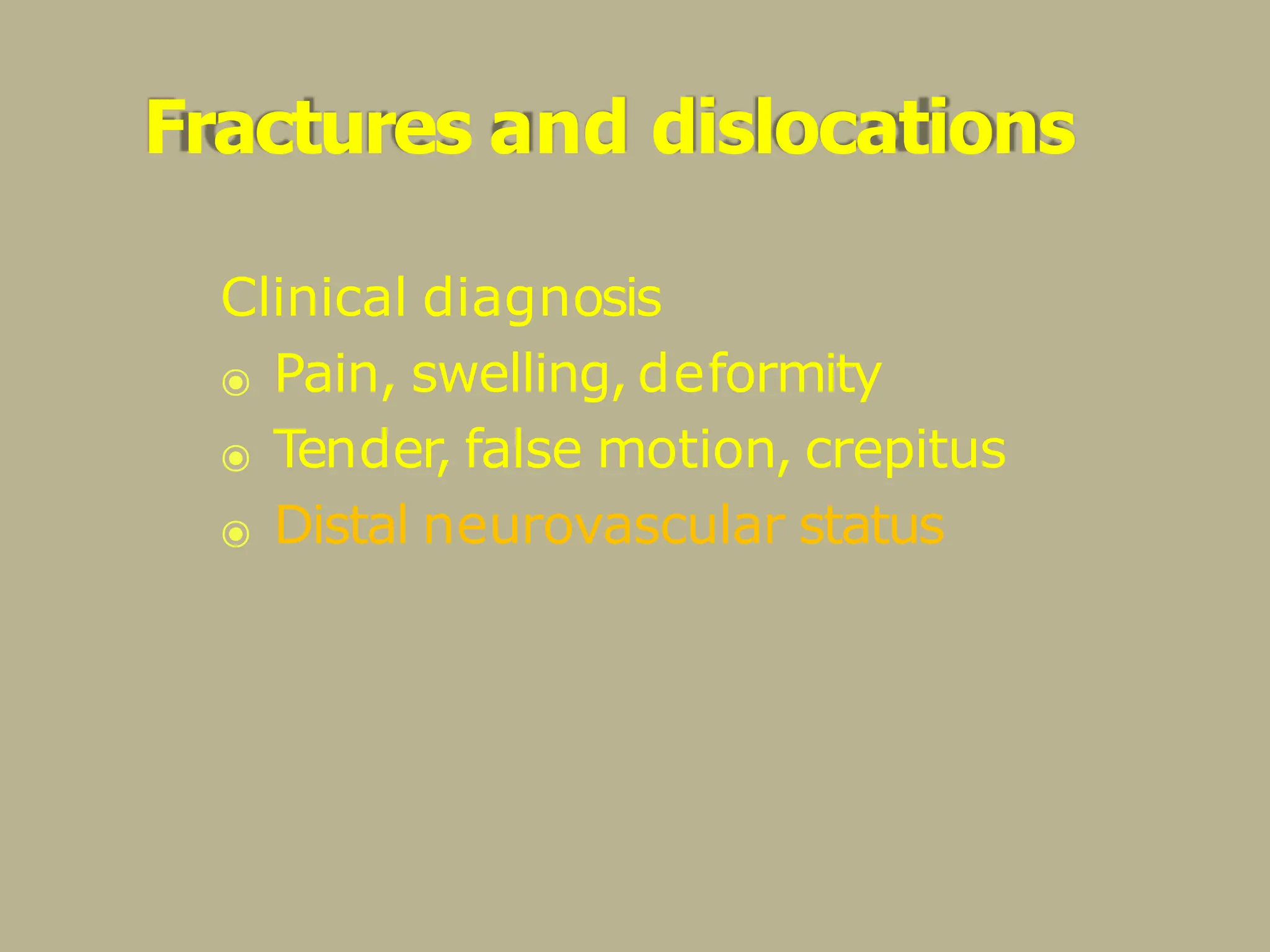 approach to limb injury post trauma atls | PPTX