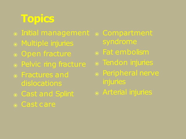 approach to limb injury post trauma atls | PPTX | First Aid | Injuries