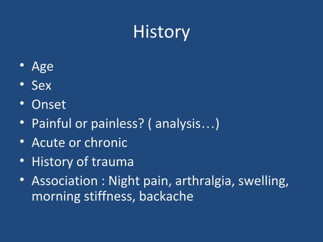 Approach to limping child | PPT | Bone and Joint Conditions | Diseases ...