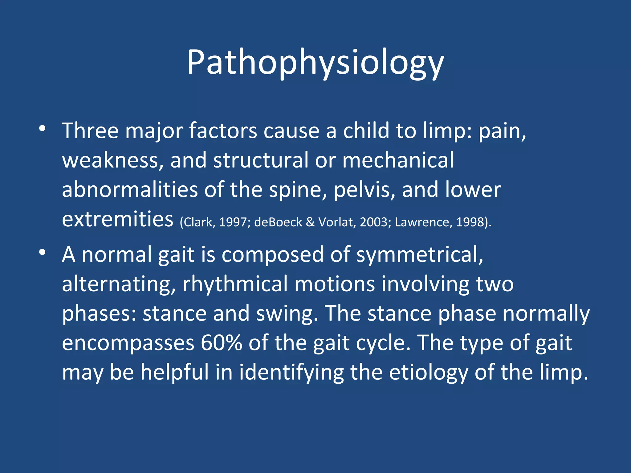 Approach to limping child | PPT