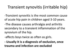 Approach to limping child | PPT