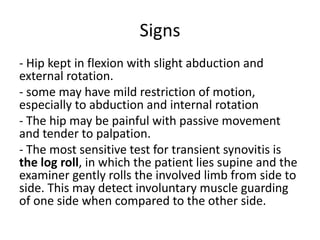 Approach to limping child | PPT